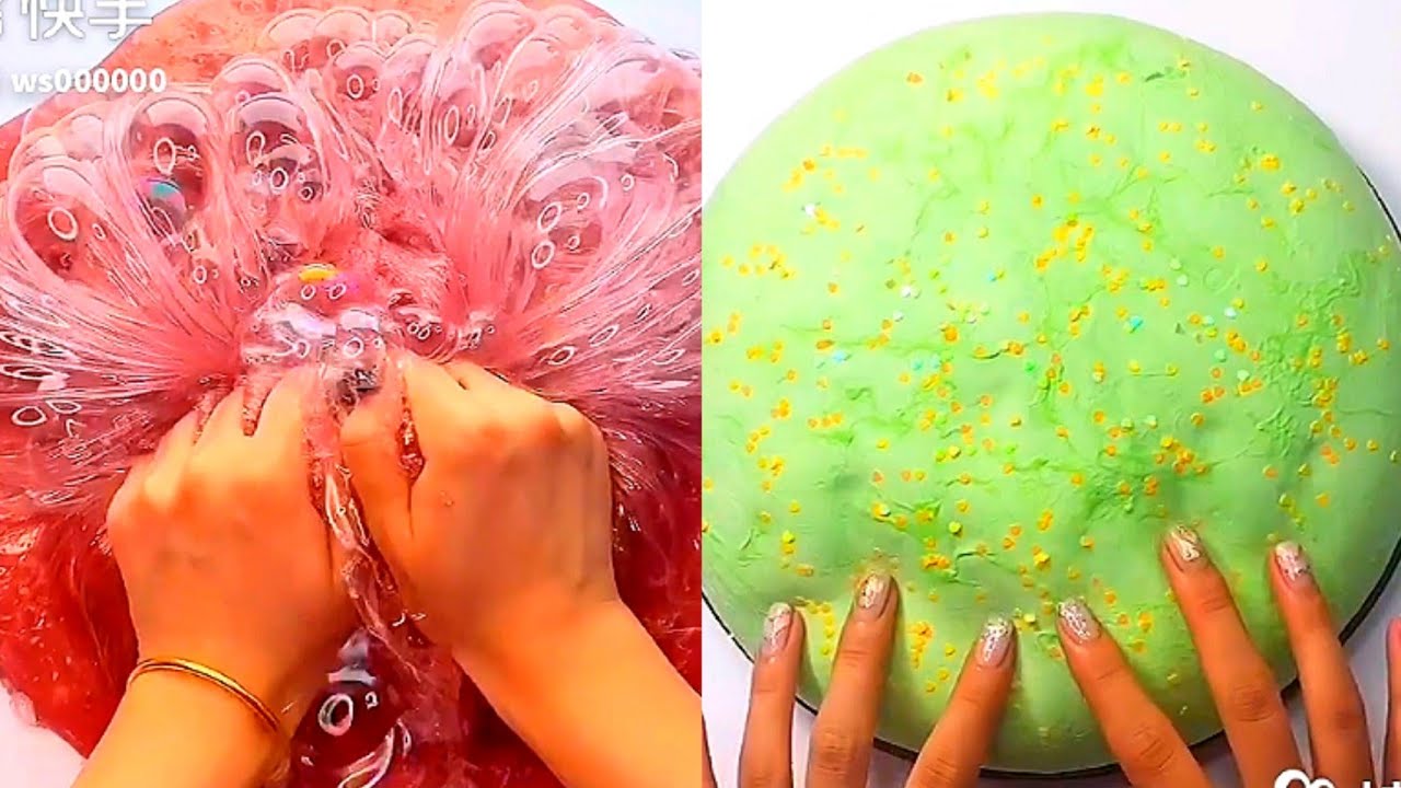 Satisfying slime videos//Most relaxing slime videos compilation ...