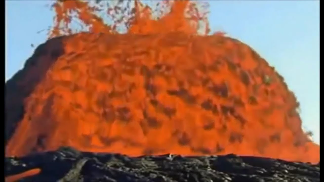 Mega magma/lava overspill !! - YouTube