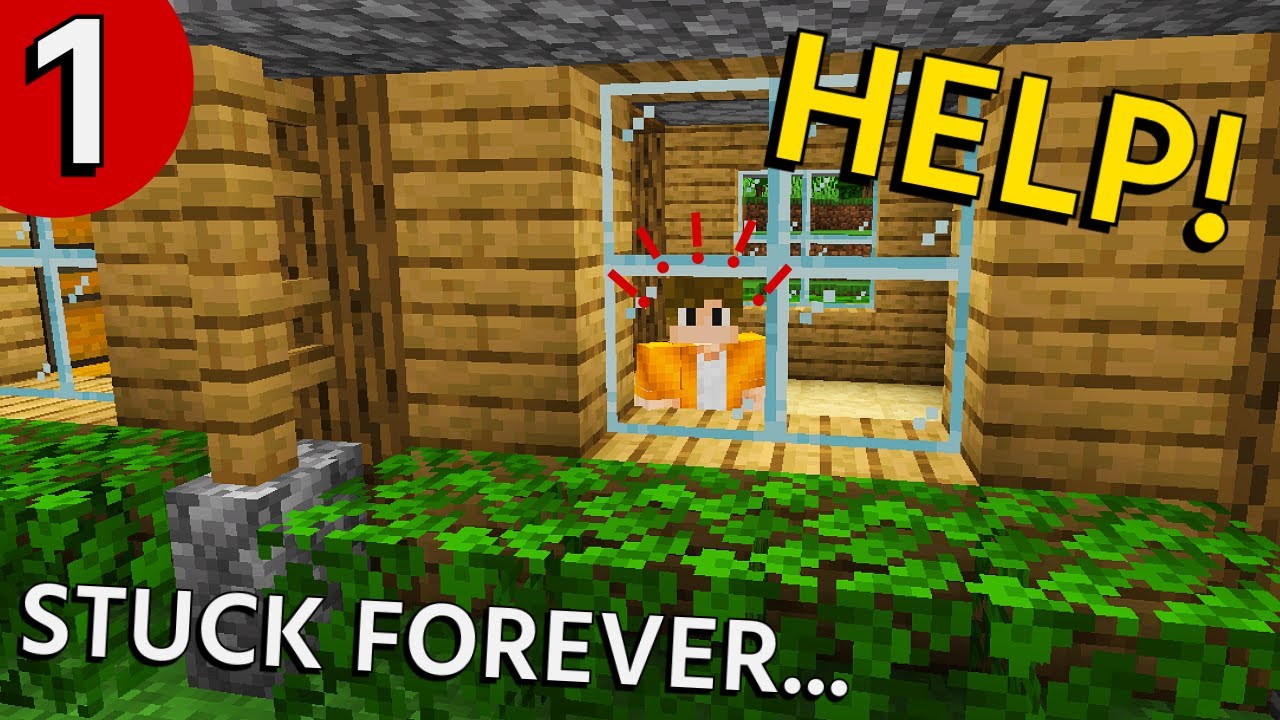 Stuck In Minecraft FOREVER! | 1 Sub = 1 Second: #1 - YouTube