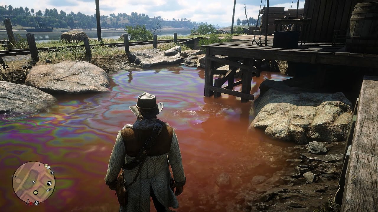 Rdr2 - This poisoned water looks so real - YouTube