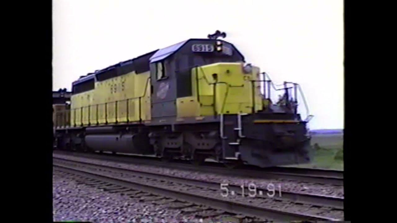 Chicago Northwestern SD40 2 Part I - YouTube