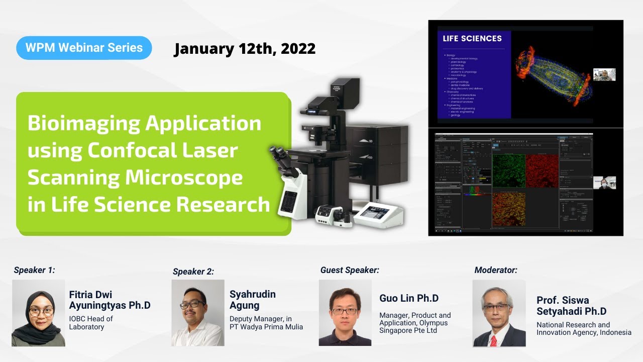 Webinar "Bioimaging Application using Confocal Laser Scanning ...