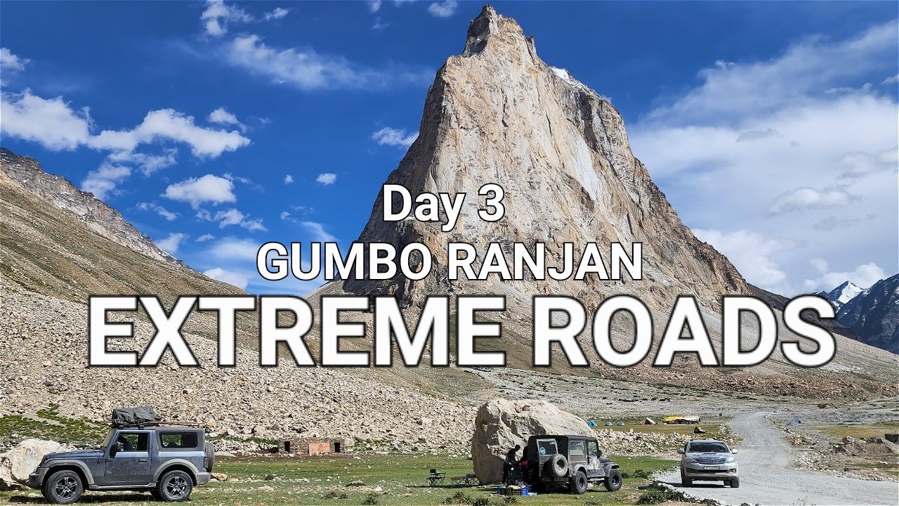 Leh I Zanskar I Darcha to Padum I Gumbo Ranjan I Extreme Roads I Day 3 ...