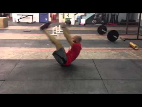 Paradiso CrossFit - V-up Demo - YouTube