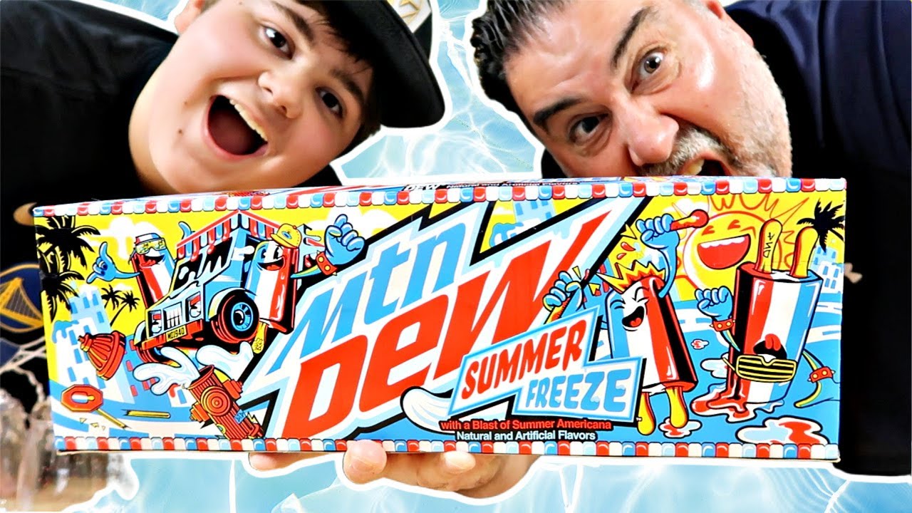 MTN DEW Summer Freeze is HERE! - YouTube