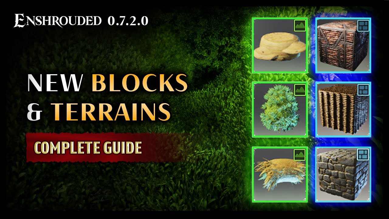Enshrouded | New Blackmire Building Blocks + Terrains & How to Get Them ...