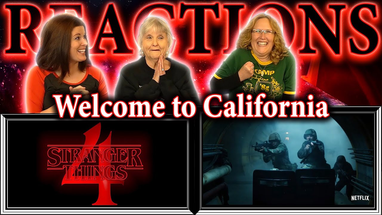 Stranger Things 4 | Welcome to California | trailer | Reactions - YouTube