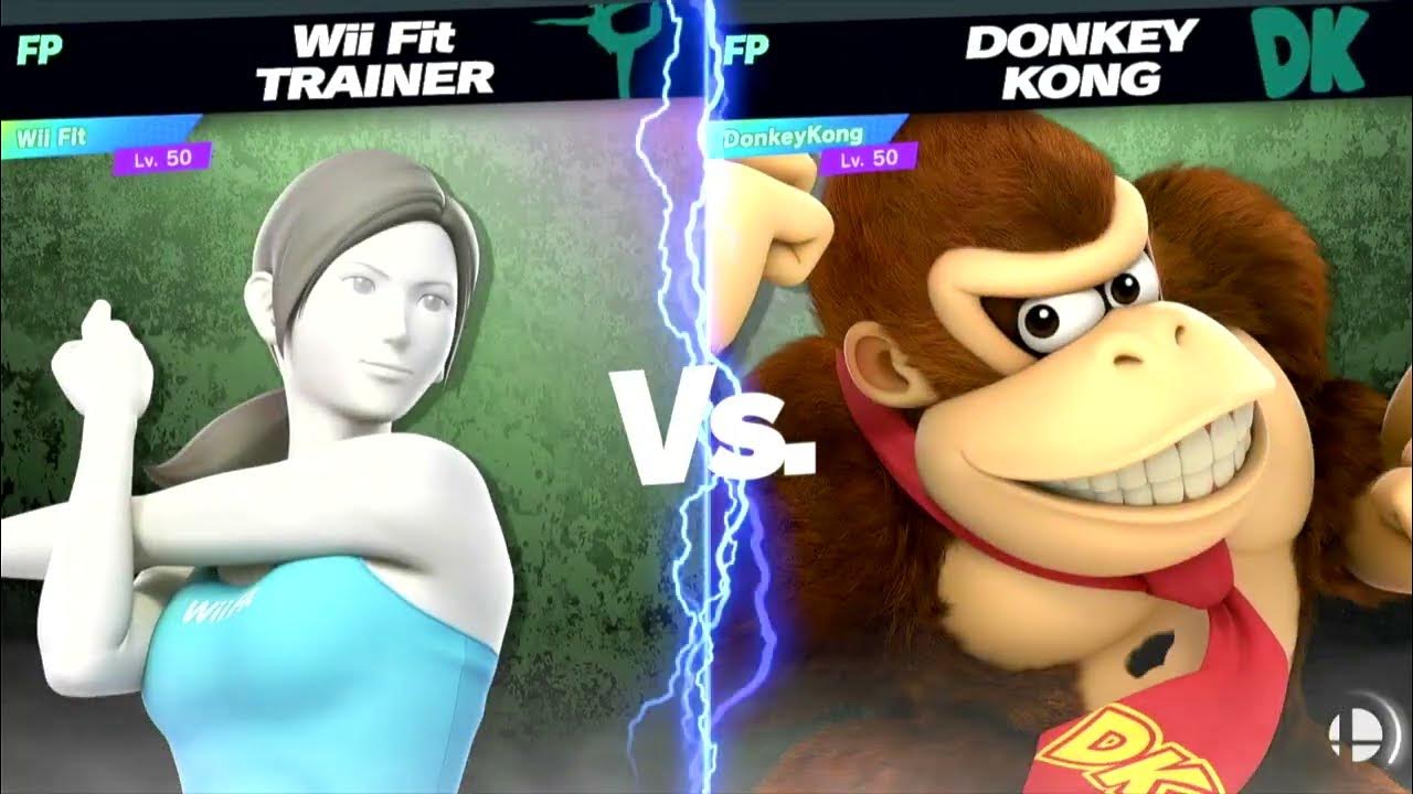 Super Smash Bros Ultimate Amiibo Fights – Wii Fit Trainer vs the World #2 Wii Fit vs Donkey Kong ...
