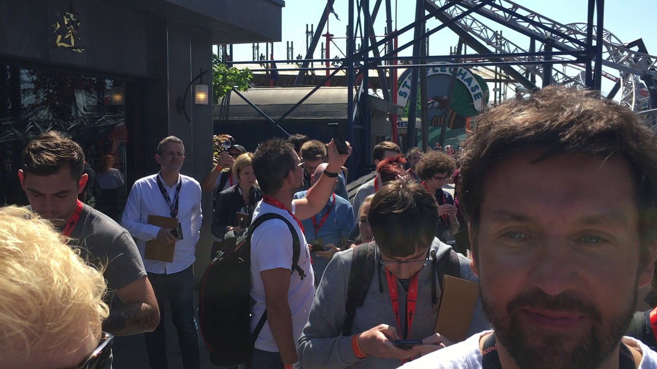 ICON Launch at Blackpool Pleasure Beach - 2 of 4 - YouTube