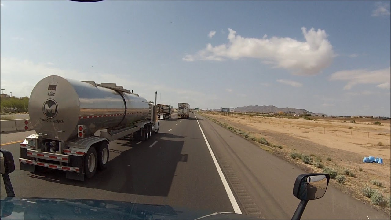 Interstate 10 Arizona - Exit 185 to Mile 210 - YouTube