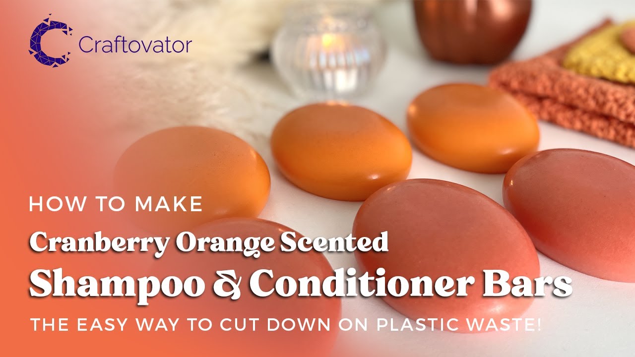 How to make Solid Shampoo and Conditioner Base & Reduce Plastic Waste ...