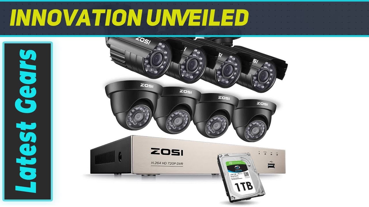 ZOSI Security Camera System: Best 8CH 4-IN-1 HD Surveillance Setup with ...