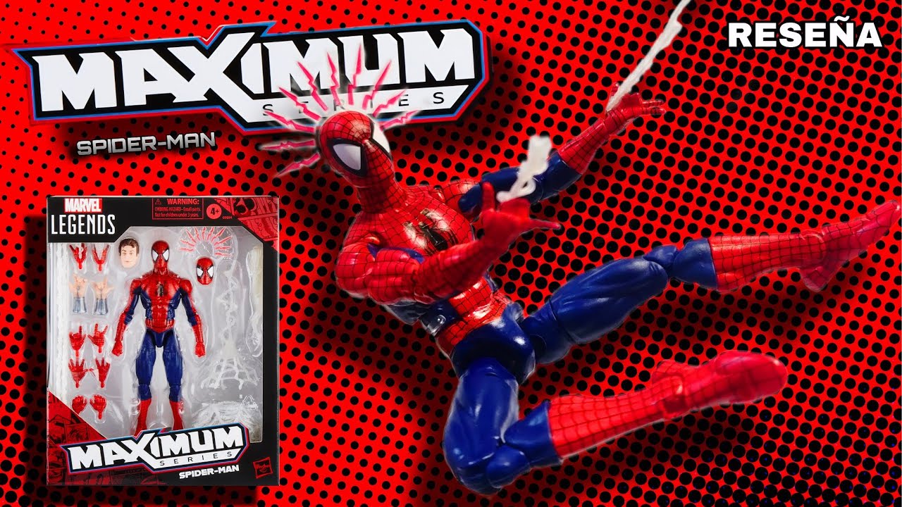 Máximum Spider-Man Marvel Legends ¿Cumple con lo que promete o ...