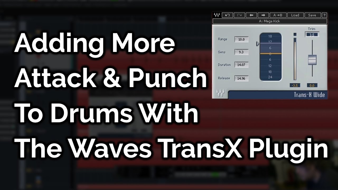 Adding More Attack & Punch To Drums With The Waves TransX Plugin - YouTube