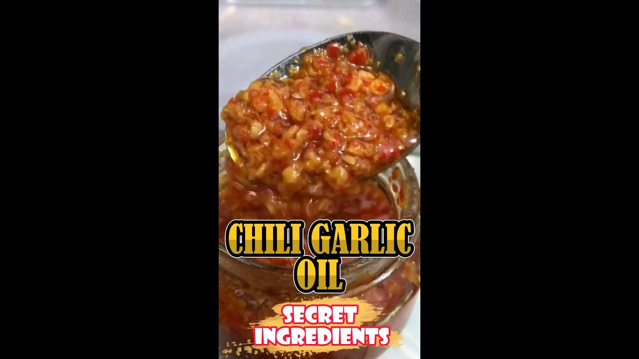 Bisakol Chili Garlic Oil (with secret ingredients!) - YouTube