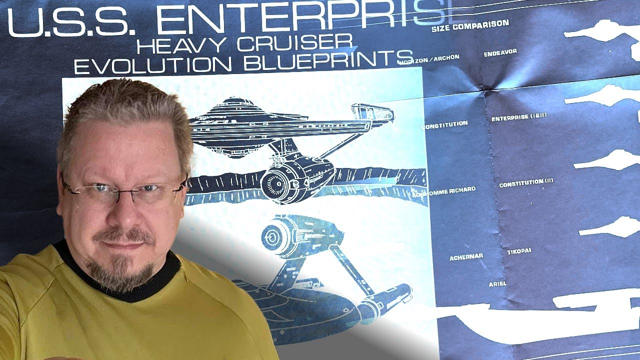 Heavy Cruiser Evolution Blueprints - Star Trek Lore - YouTube