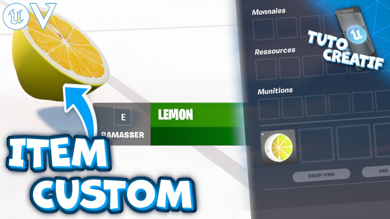 CRÉER des ITEMS CUSTOM dans FORTNITE ! (UEFN/Scene Graph) - Tuto ...