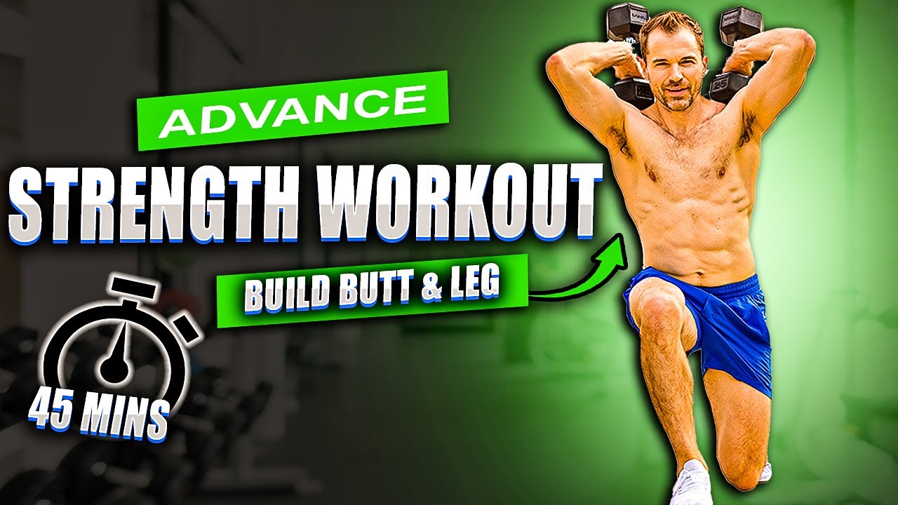 45-Min Advanced Strength Workout 🍑 Build Butt & Leg Power | Mini Band ...