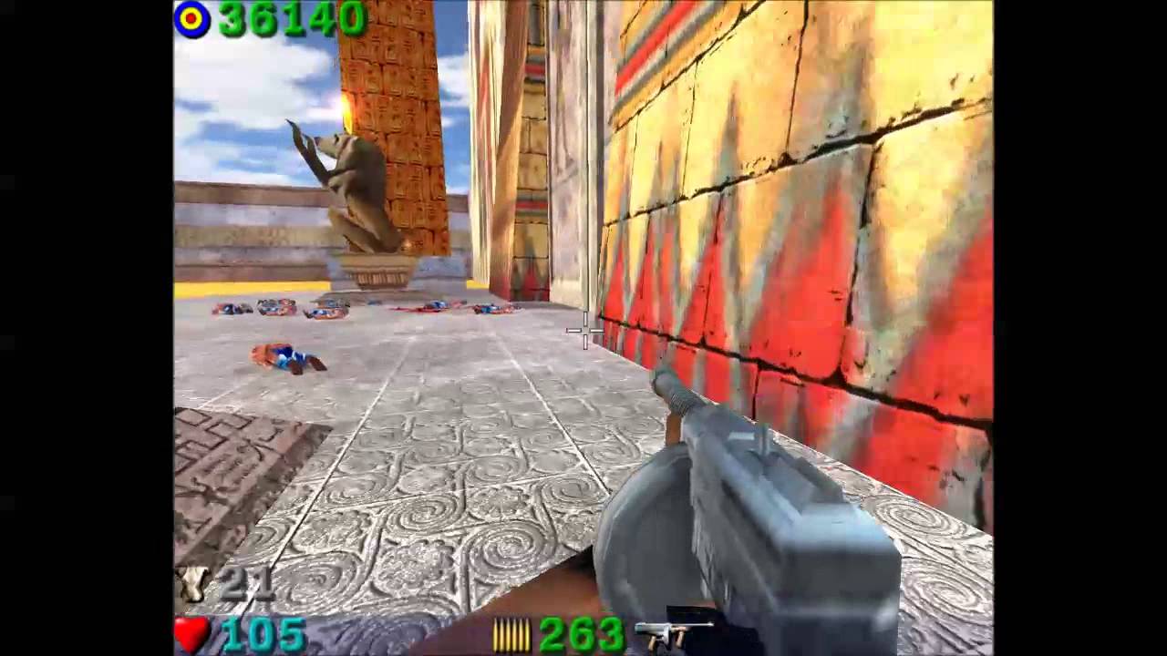 Serious Sam Alpha Gameplay Part 9 - Karnak (Enter) - YouTube