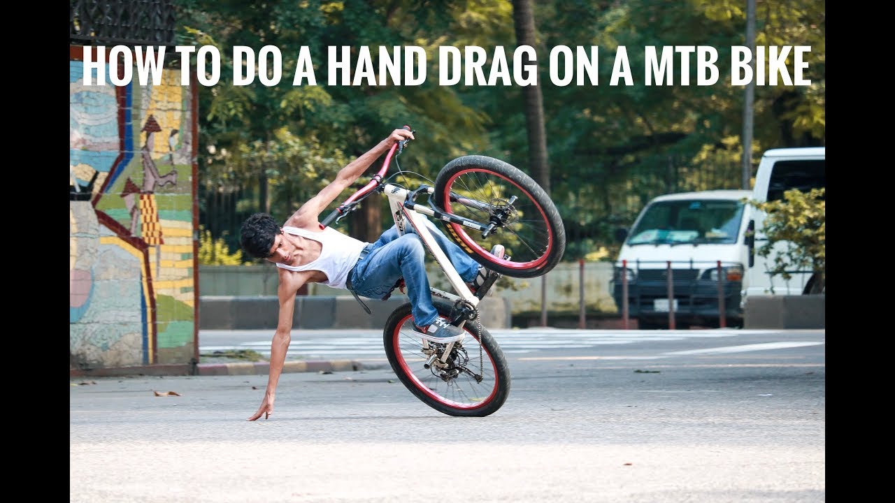 How to do a hand drag on a mtb bike || Tutorial video - YouTube