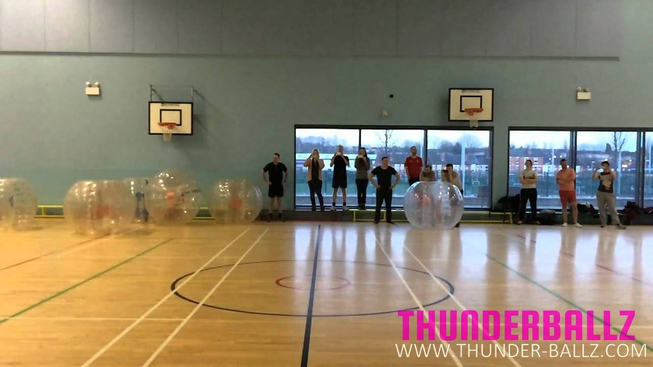 Bubble Football Nottingham - Zorb Football Big Hits - YouTube