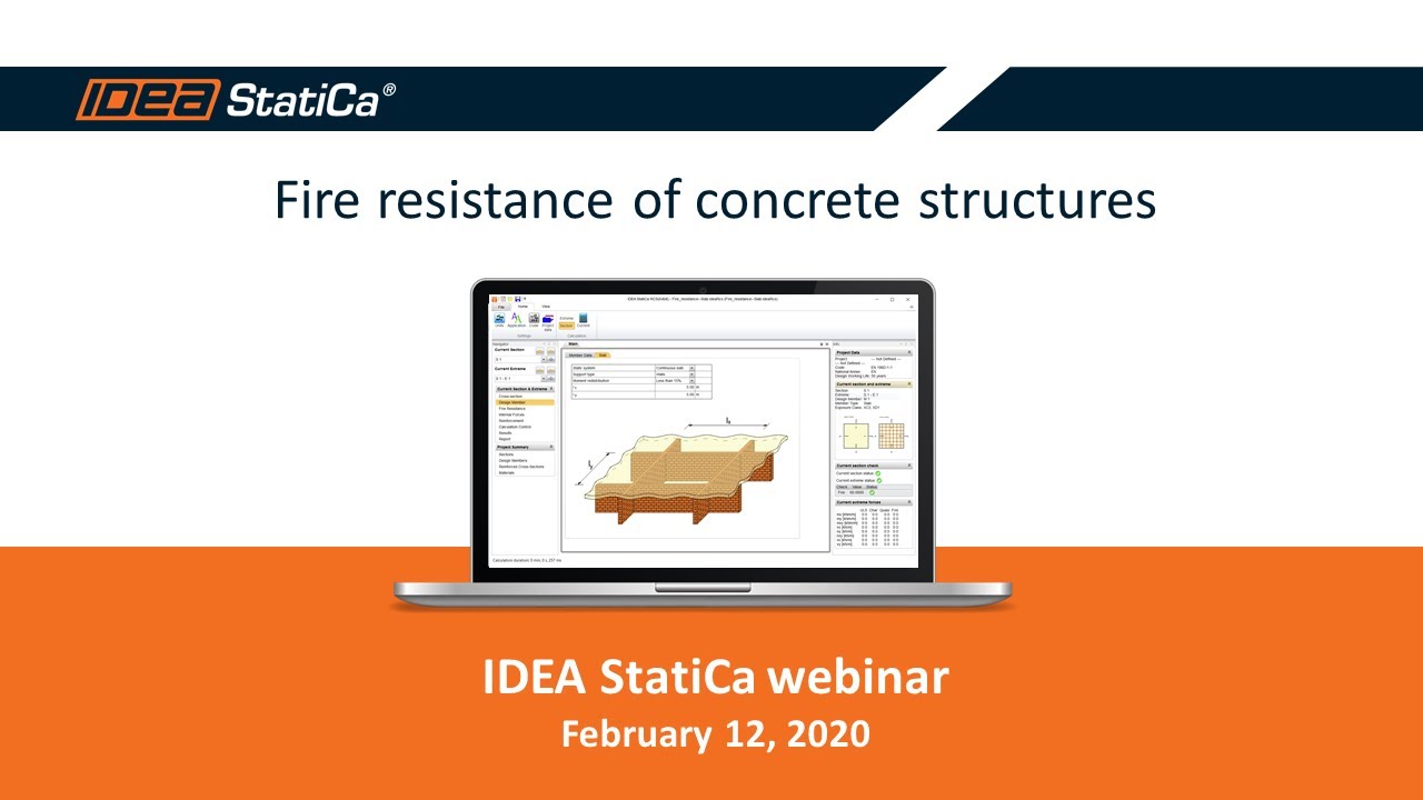 Fire resistance check of concrete structures - YouTube