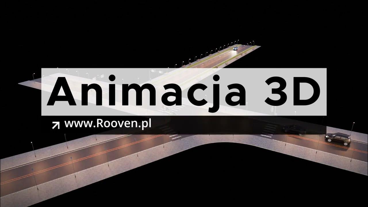 3D Animacja Ruchu Drogowego - symulacja różnych skrzyżowań - YouTube