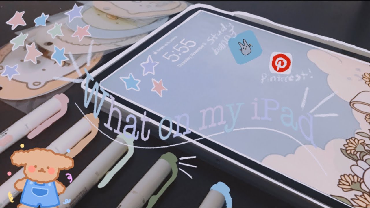 What’s On My IPad / Cute Study App - YouTube