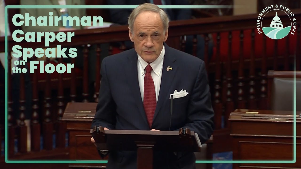 Senator Carper Speaks in Support of Joseph Goffman’s Nomination - YouTube