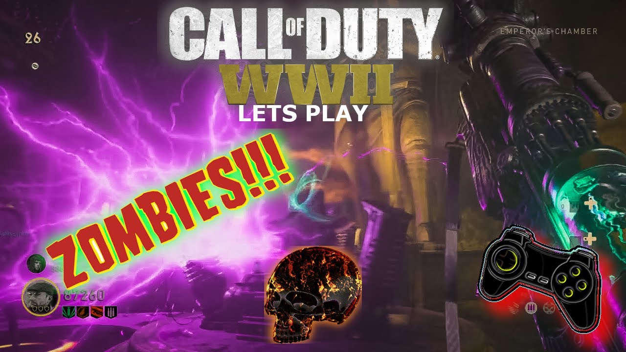 Surviving Those Higher Waves - Call Of Duty WW2 Zombies - YouTube