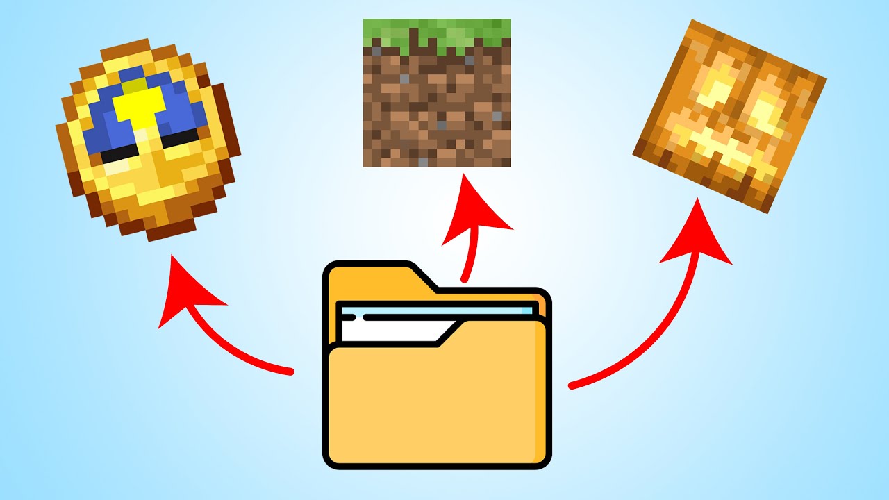 Récupérer les textures de base de Minecraft ! - YouTube