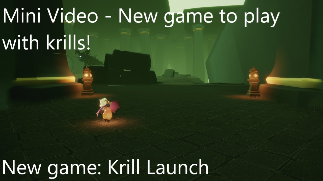 Mini Video - New game to play with the krills! - Krill Launch - Feat ...