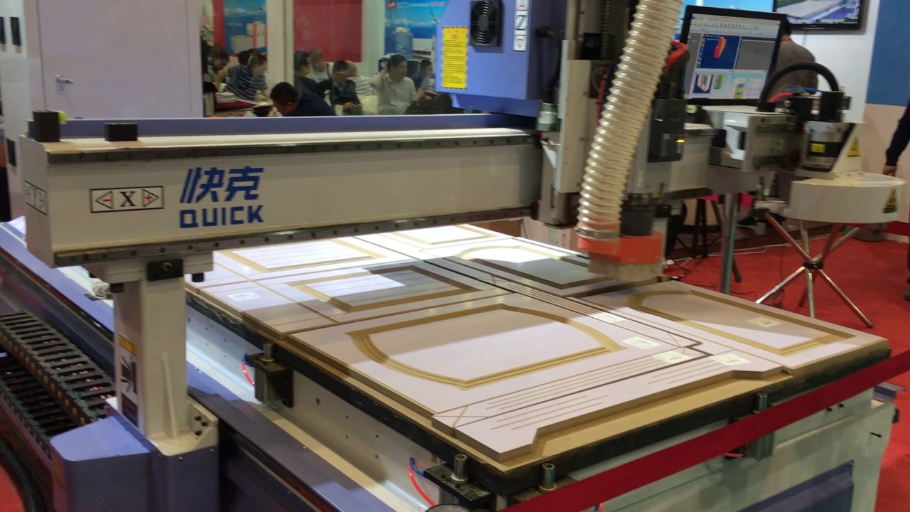 QUICK CNC new model UC 481 with 10pcs tools ATC servo tool changer ...