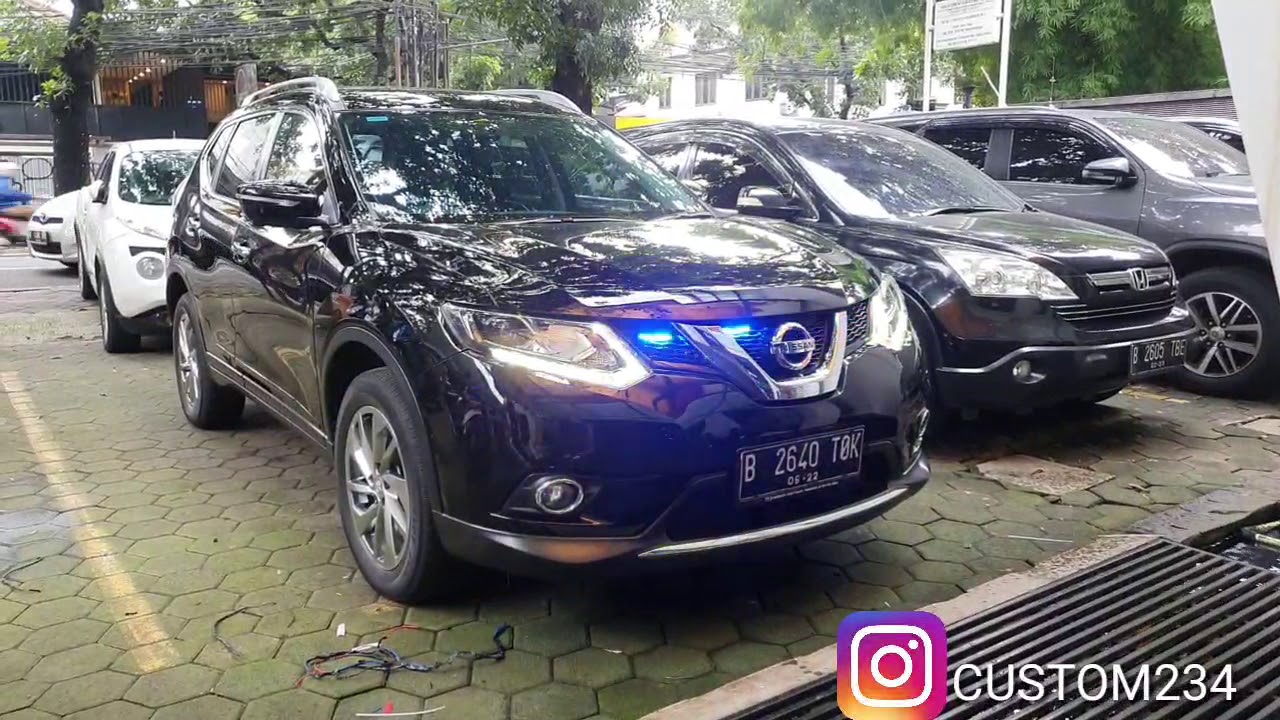 instalasi nissan x trail 4 pcs whelen ion sa 314p modul whelen 295hfsa1 ...