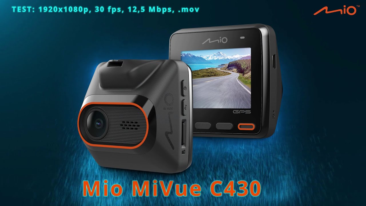 TEST autokamery MiVue C430 | natáčení den, slunce, zataženo, noc ...