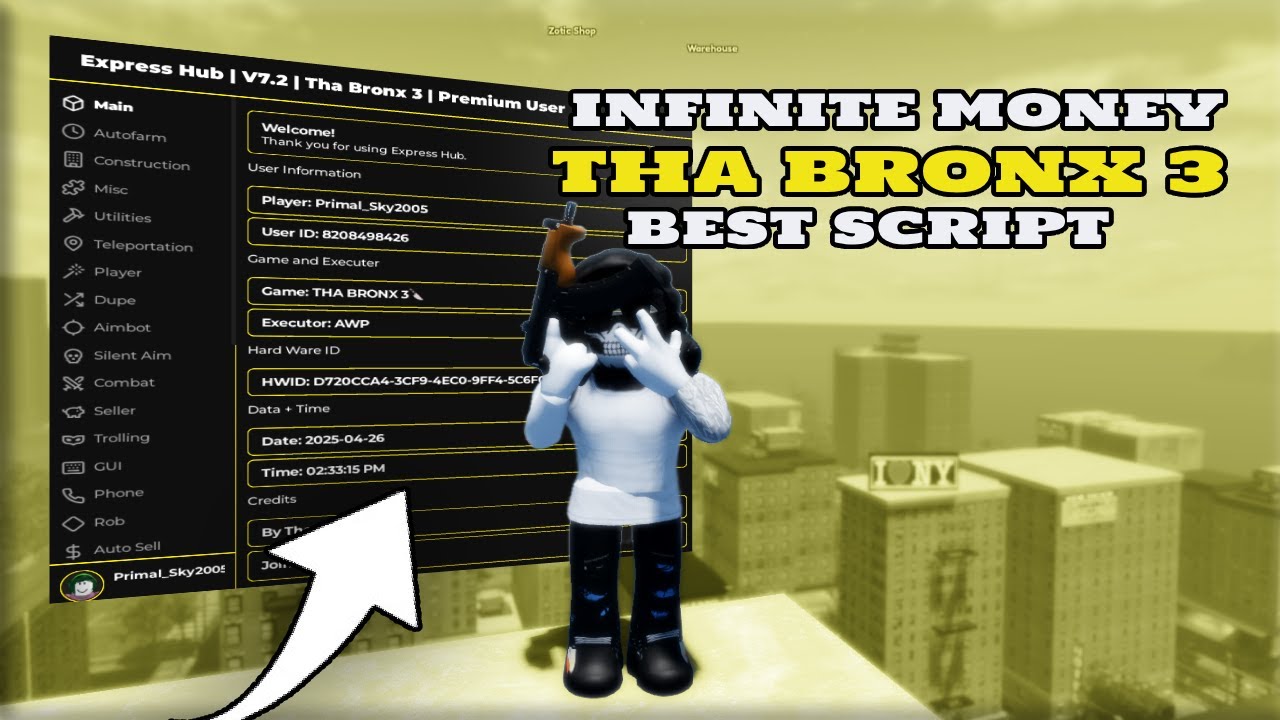 BEST THA BRONX 3 UNDETECTED SCRIPT 🔒💻 (FULLY BYPASSES ANTI CHEAT) - YouTube
