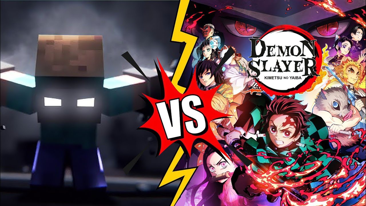 Herobrine Vs All Demon Slayer Creaters 🔥 - YouTube
