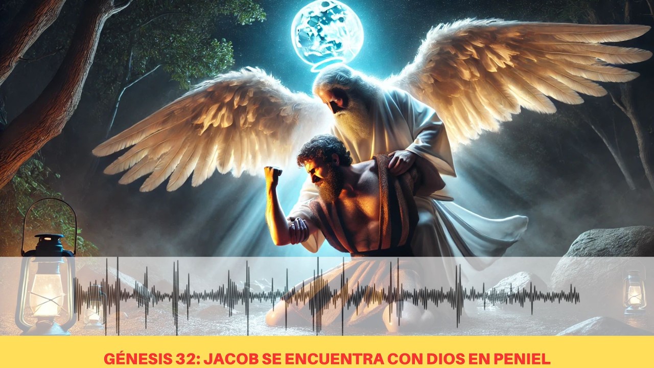 "¡JACOB LUCHA CON DIOS! 🕊️ Encuentro Sobrenatural en Peniel | Génesis 32 Explicado" - YouTube