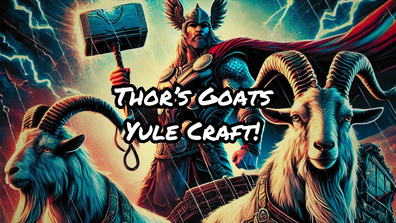 Yule Crafting: Thor’s Goats Talisman with Rune Binding #witchcraft ...