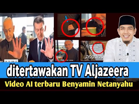 Makin Kuat Tew4snya Netanyahu, Video Terbaru Netanyahu, Ditert4wakan TV Aljazeera dibikin Parodi. 