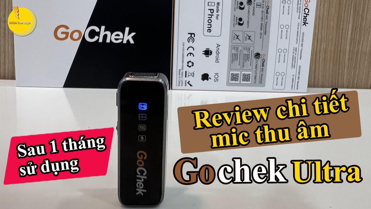 Đánh giá Mic thu âm Gochek Ultra sau 1 tháng sử dụng - YouTube