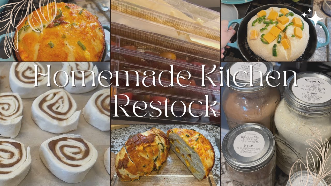 Homemade Kitchen Restock Transitioning to Ingredient Household ...