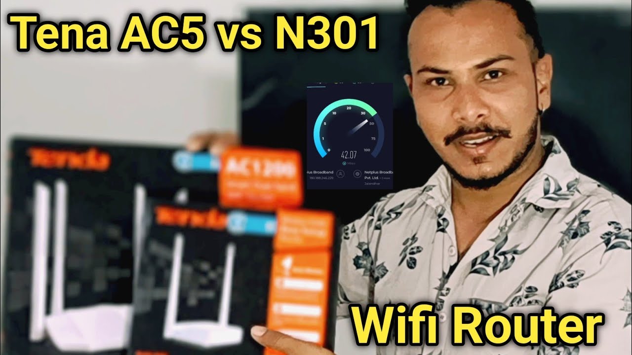 Tenda AC5 || Tenda AC5 vs N301 Router || Tenda Router || Tenda Router ...