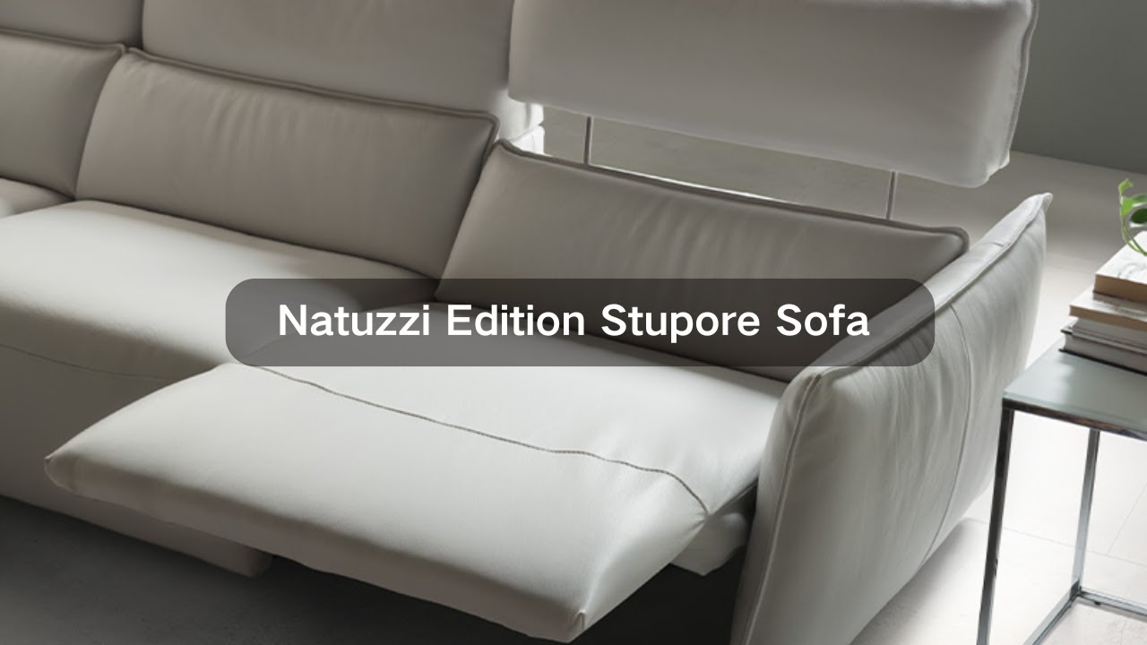 Natuzzi Edition C027｜Stupore sofa｜livingroom insipration - YouTube