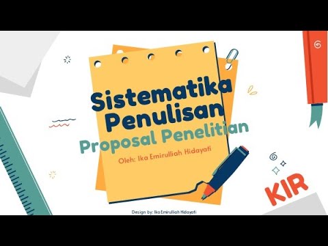 SUKSES MYRES 2021 | TIPS DAN TRIK MYRES 2021 | Sistematika Penulisan ...