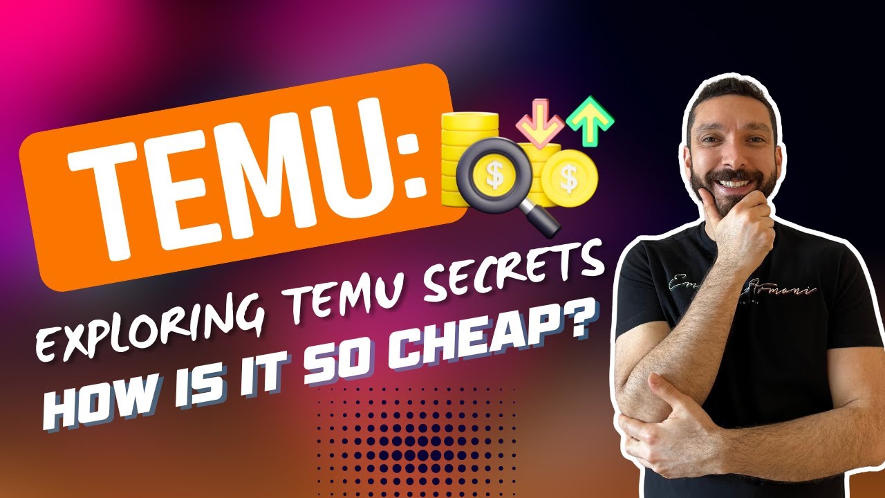 The Price Puzzle: Exploring Temu's Competitive Pricing Strategy - YouTube