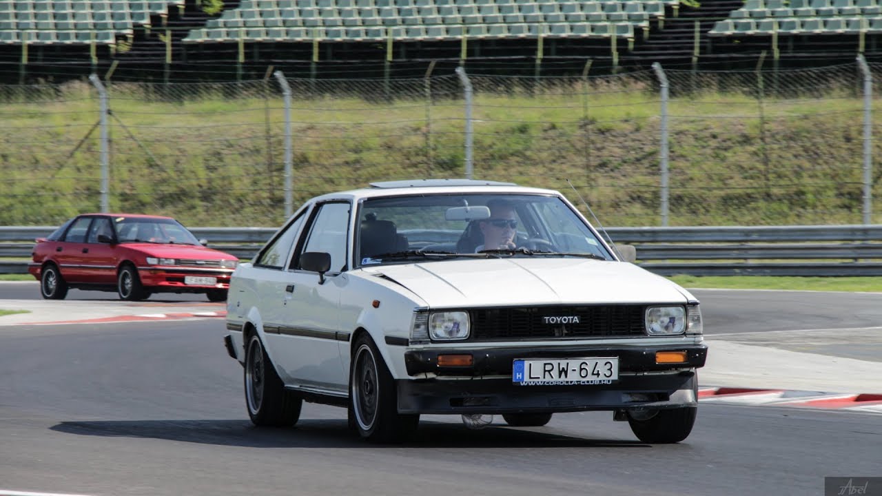 1/2 - TE71 Corolla GT Coupe practice on Hungaroring - CCH Trackday 2016 ...