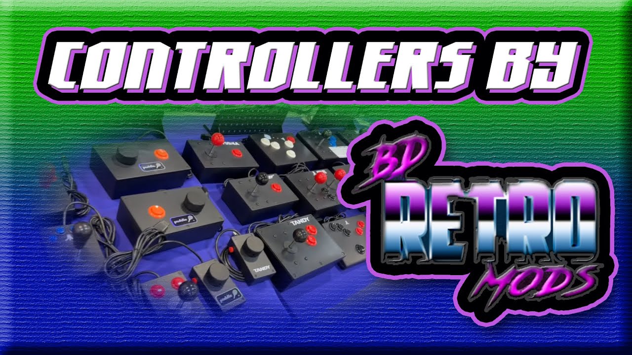 Ultimate BD Retro Mods Custom Controllers for Classic Video Game ...