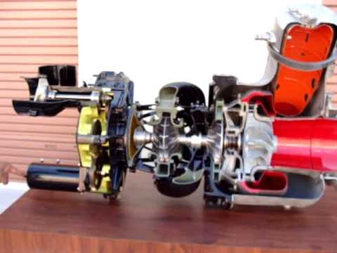 Apu gtcp85 cut out by Wing turbine corp. - YouTube