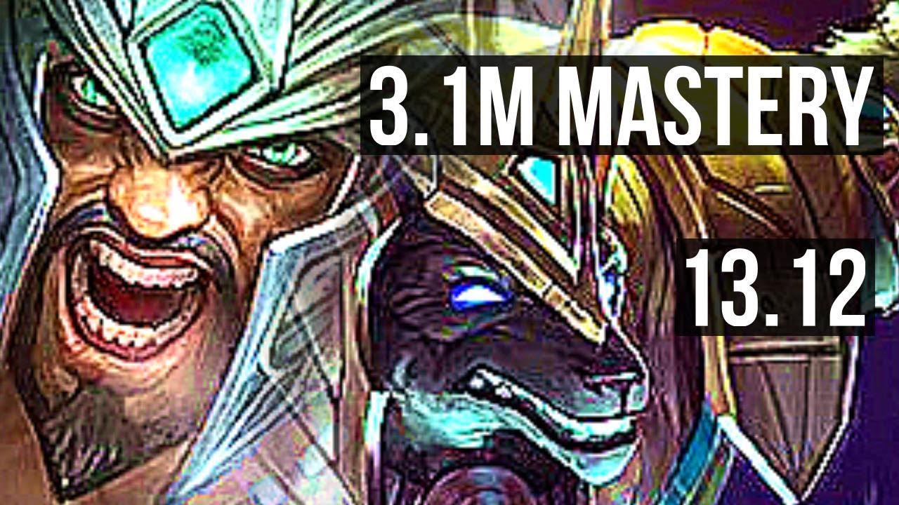 Tryndamere Vs Nasus Top 3 1m Mastery Rank 6 Trynda 7 Solo Kills